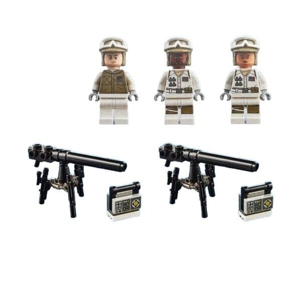 Lego | Toys | Lego 4557 Star Wars Set Defense Of Hoth Includes 3 Mini ...
